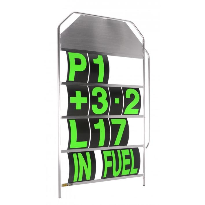 B-G Racing - Large Green Pit Board Number Set