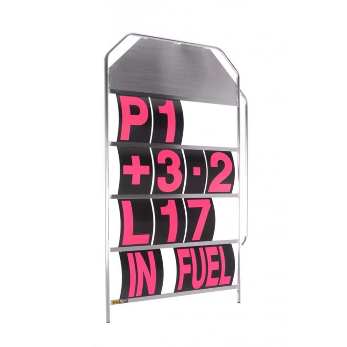 B-G Racing - Large Pink Pit Board Number Set